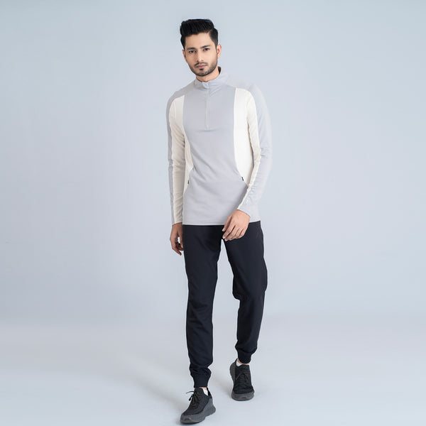 Advent Half-Zip Pullover Ash Grey – Turaag Active